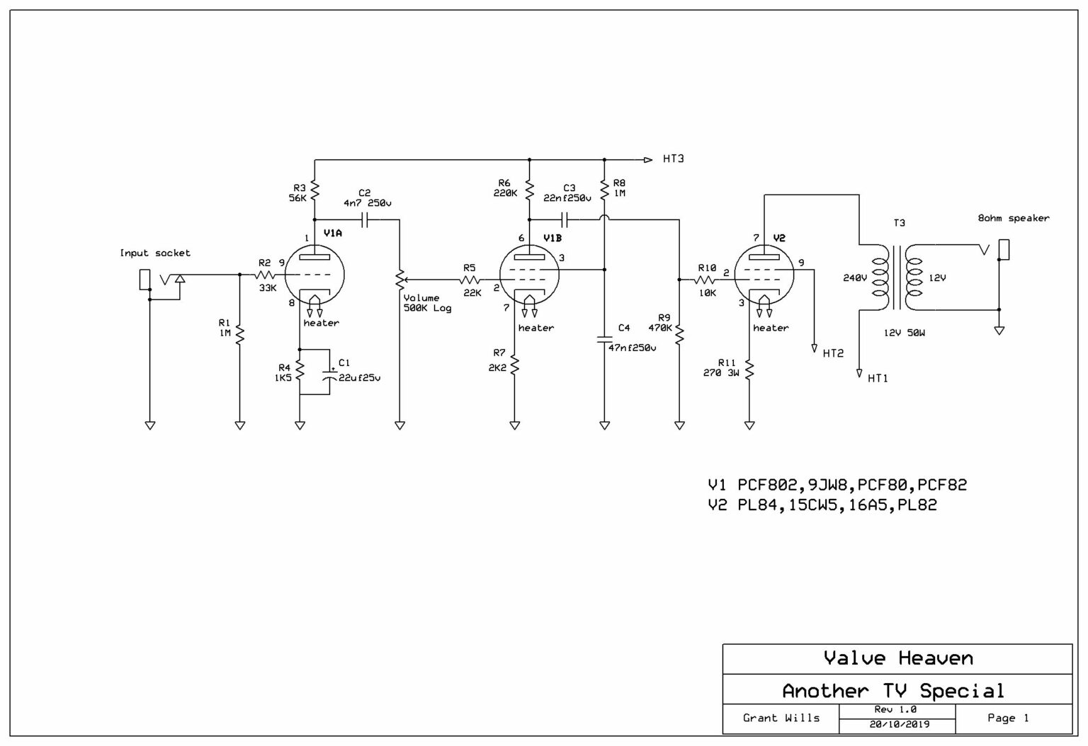 Valve Amp Designs | Valve Heaven